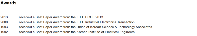 Professor – POSTECH CMD