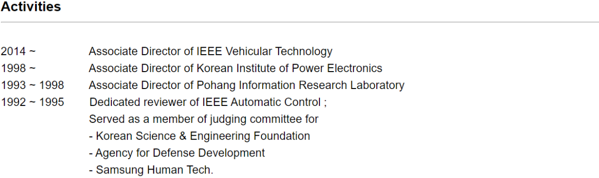 Professor – POSTECH CMD